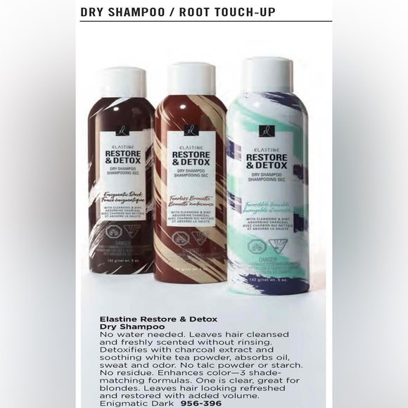 Avon | Hair | Avon Elastine Restore Detox Dry Shampoo Incredible ...